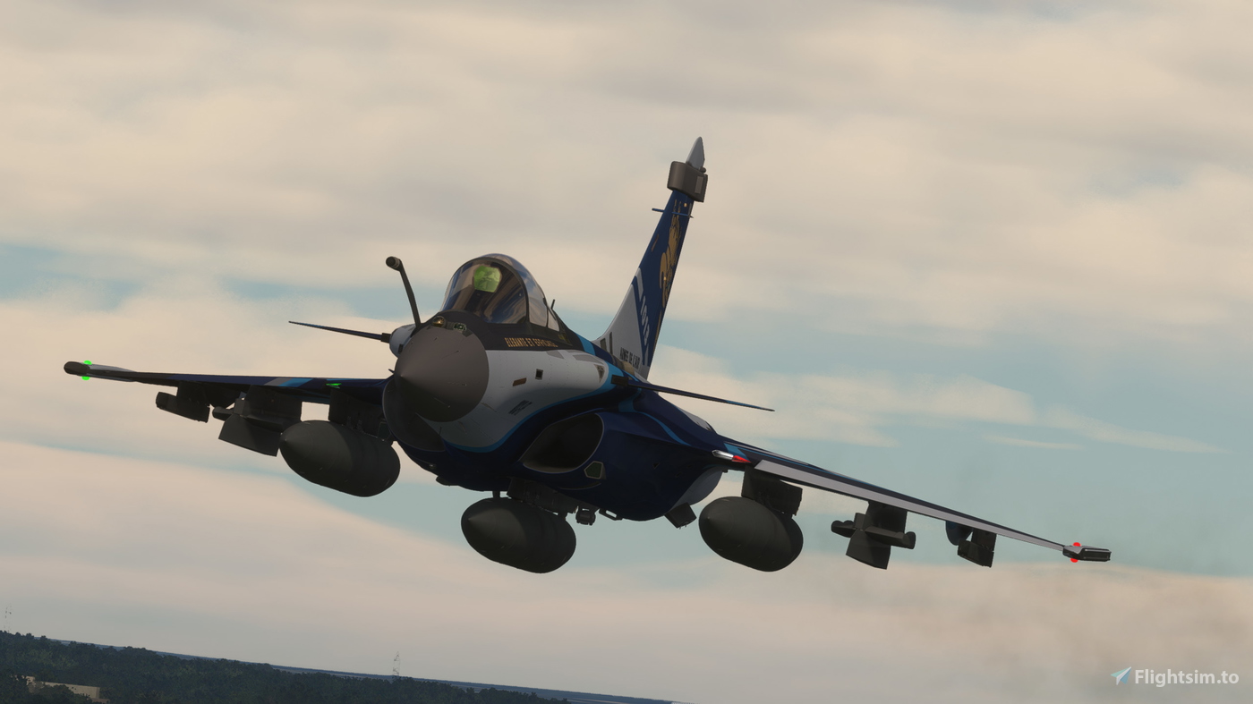 CJSimulations Dassault Rafale M | Salon Solitaire pro Microsoft Flight ...