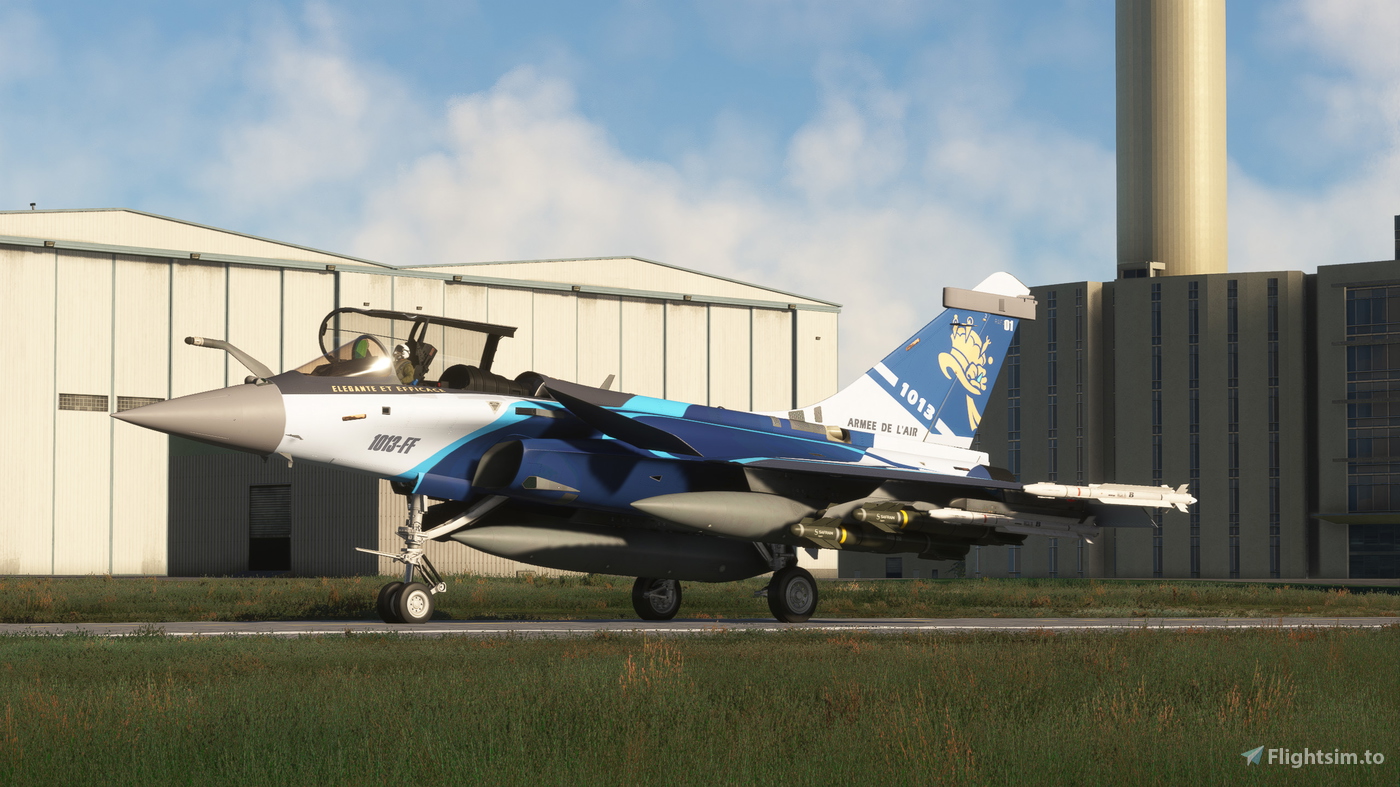 CJSimulations Dassault Rafale M | Salon Solitaire のために Microsoft Flight ...