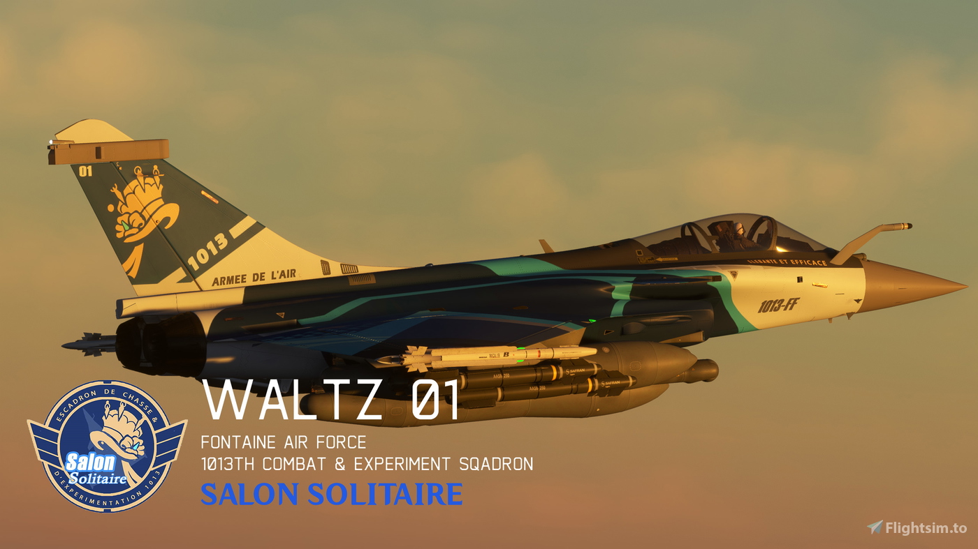 CJSimulations Dassault Rafale M | Salon Solitaire for Microsoft Flight ...