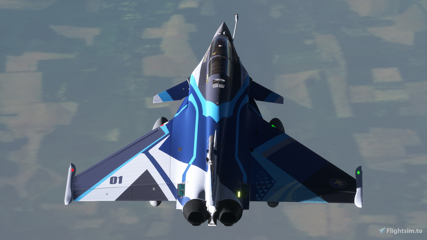 CJSimulations Dassault Rafale M | Salon Solitaire のために Microsoft Flight ...