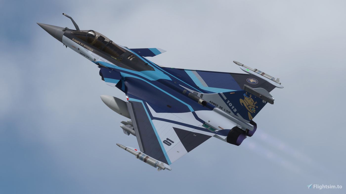 CJSimulations Dassault Rafale M | Salon Solitaire for Microsoft Flight ...