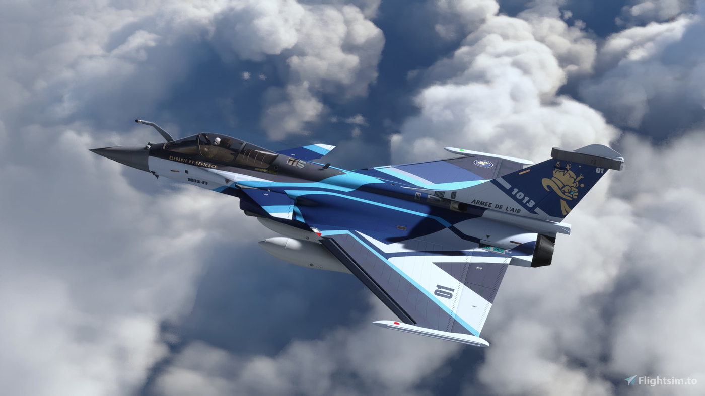 CJSimulations Dassault Rafale M | Salon Solitaire for Microsoft Flight ...