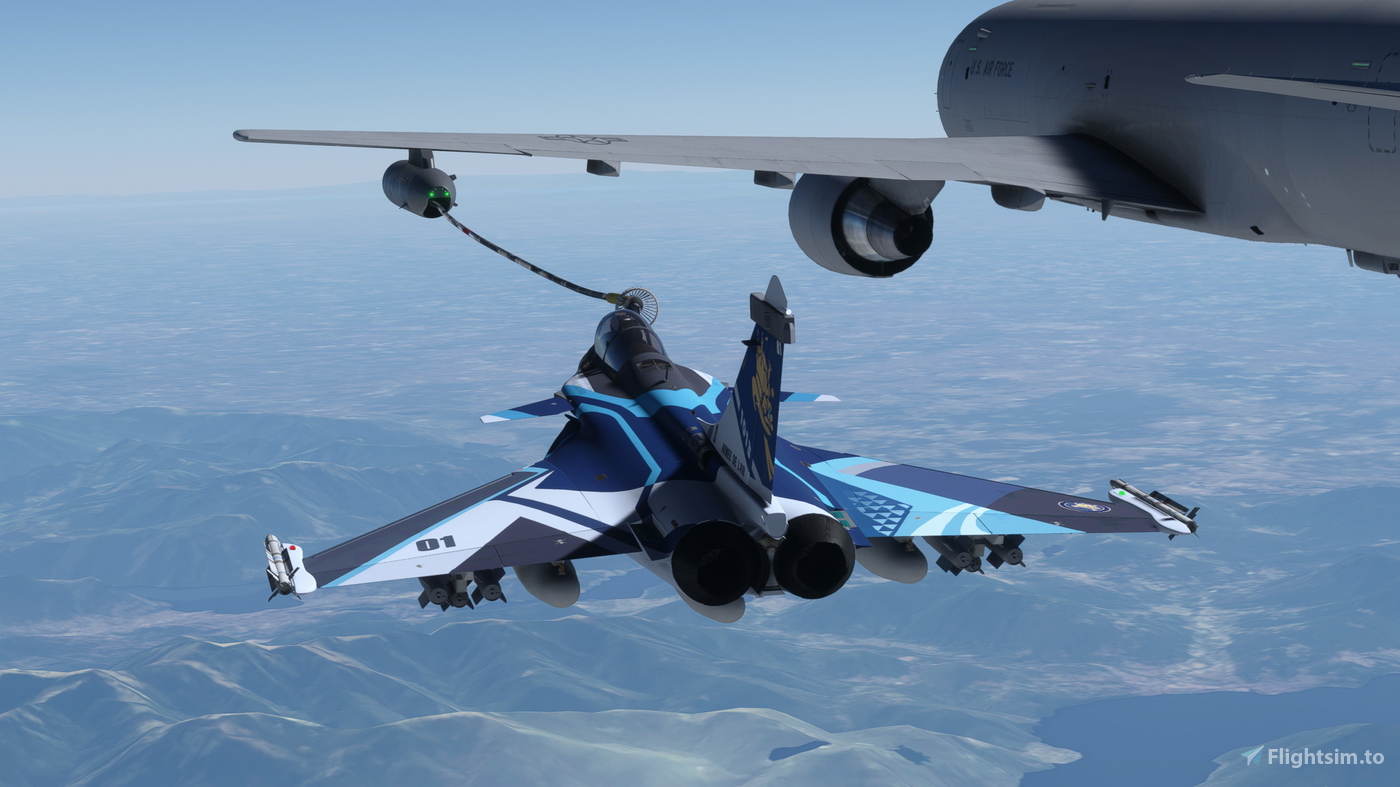 CJSimulations Dassault Rafale M | Salon Solitaire for Microsoft Flight ...