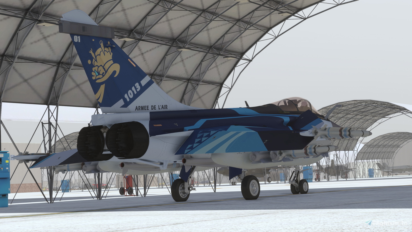 CJSimulations Dassault Rafale M | Salon Solitaire for Microsoft Flight ...