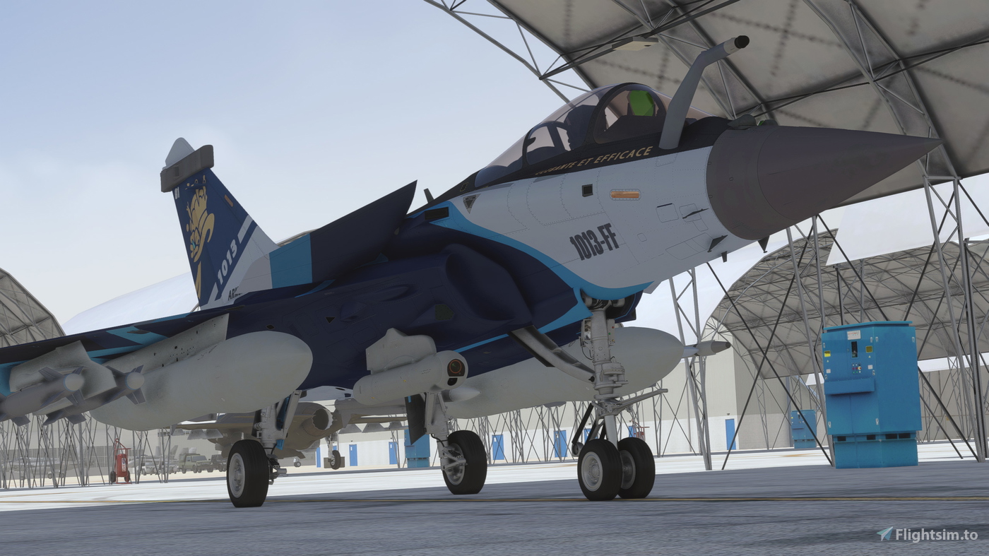 CJSimulations Dassault Rafale M | Salon Solitaire for Microsoft Flight ...