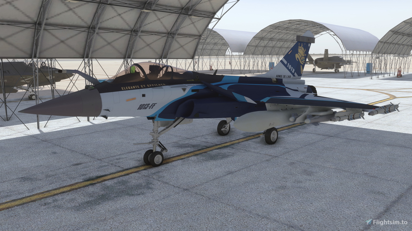 CJSimulations Dassault Rafale M | Salon Solitaire for Microsoft Flight ...