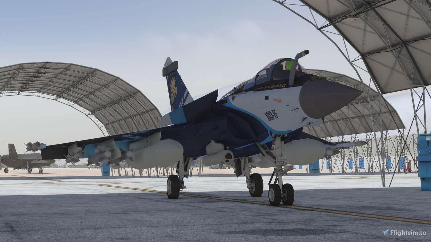 CJSimulations Dassault Rafale M | Salon Solitaire for Microsoft Flight ...