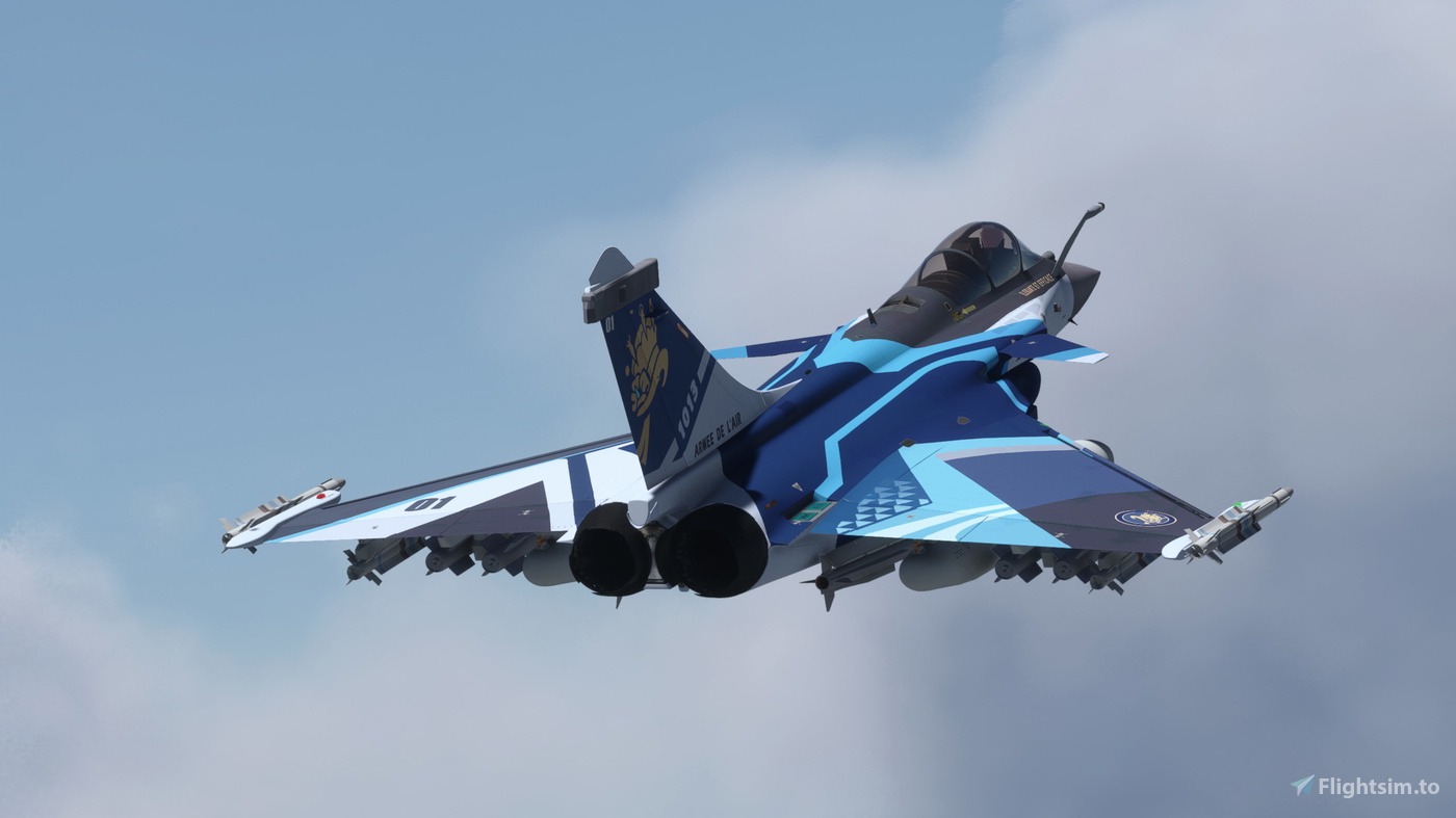 CJSimulations Dassault Rafale M | Salon Solitaire for Microsoft Flight ...