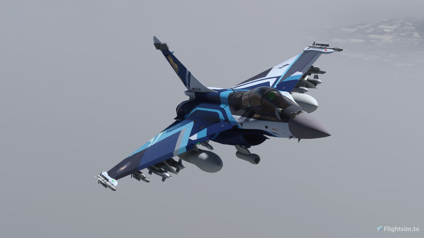 CJSimulations Dassault Rafale M | Salon Solitaire for Microsoft Flight ...