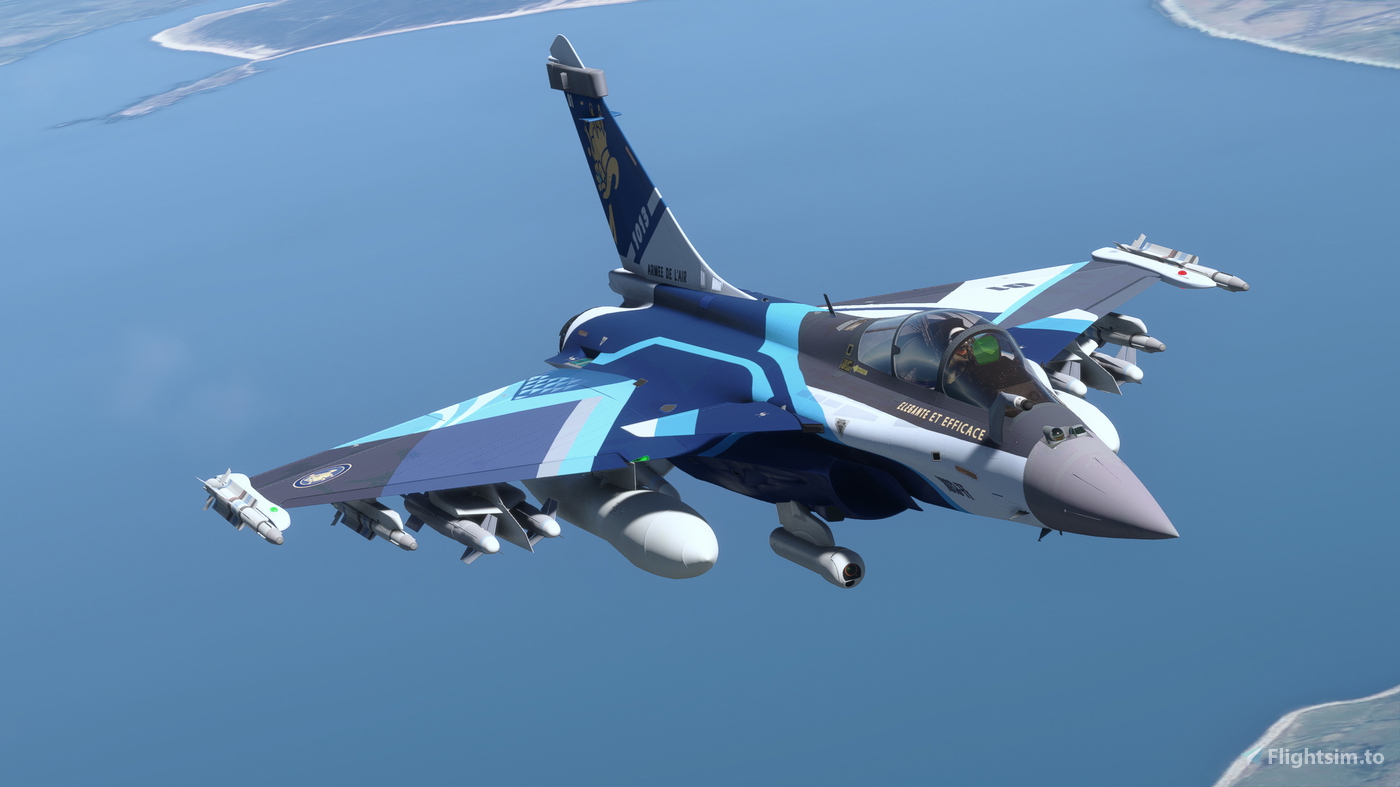 CJSimulations Dassault Rafale M | Salon Solitaire for Microsoft Flight ...