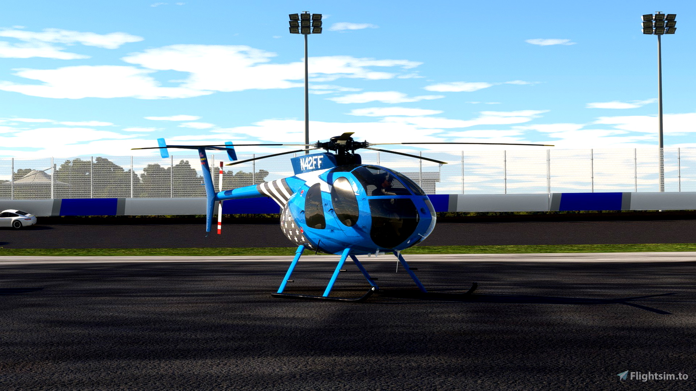 Cleetus McFarland's MD500E N42FF for Microsoft Flight Simulator | Feed