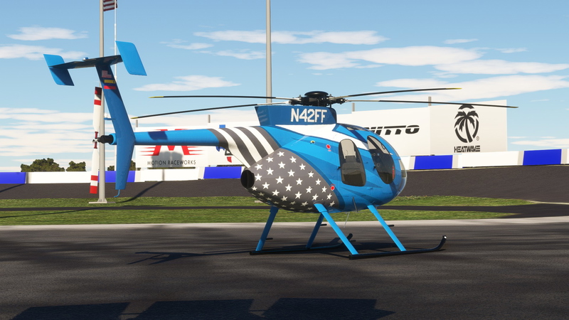 Cleetus McFarland's MD500E N42FF for Microsoft Flight Simulator | MSFS