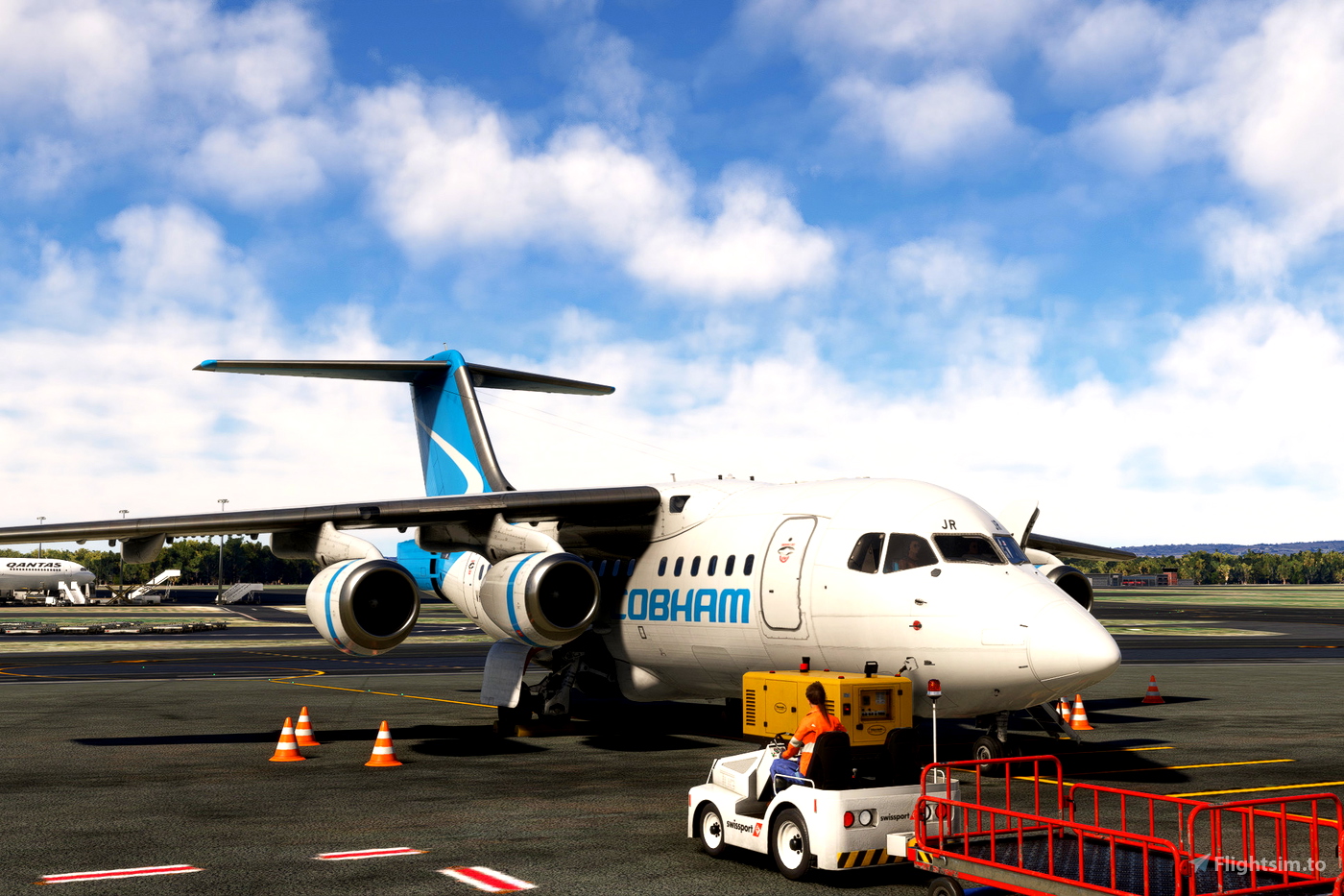 Cobham Aviation [National Jet Express] VH-NJR - JF BAe146-100 for ...