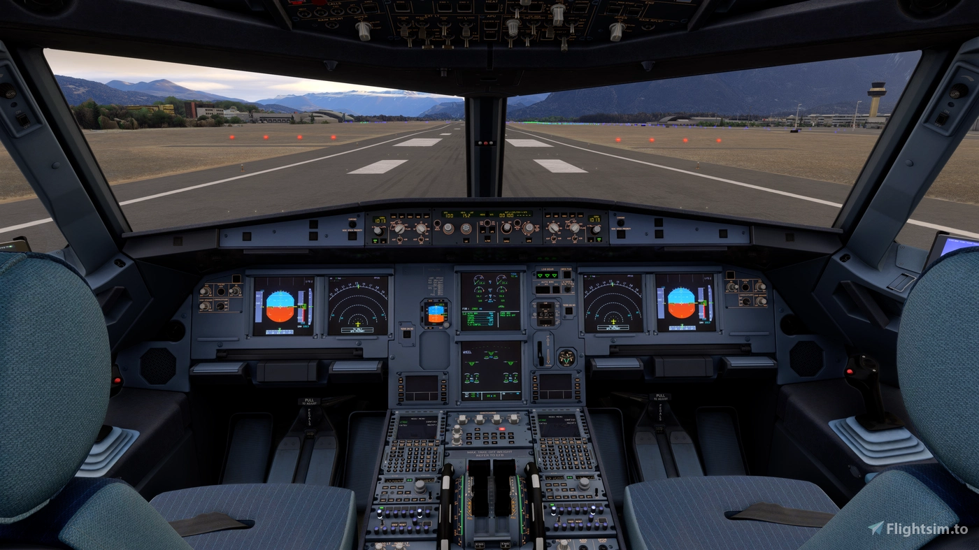 Fenix Clean Cockpit // A319 A320 A321 (Remastered) for Microsoft Flight ...