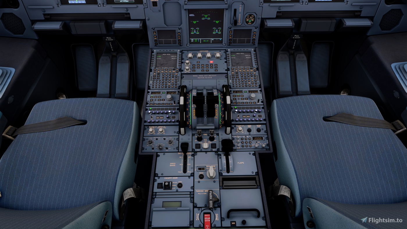 Fenix Clean Cockpit // A319 A320 A321 (Remastered) for Microsoft Flight Simulator | MSFS