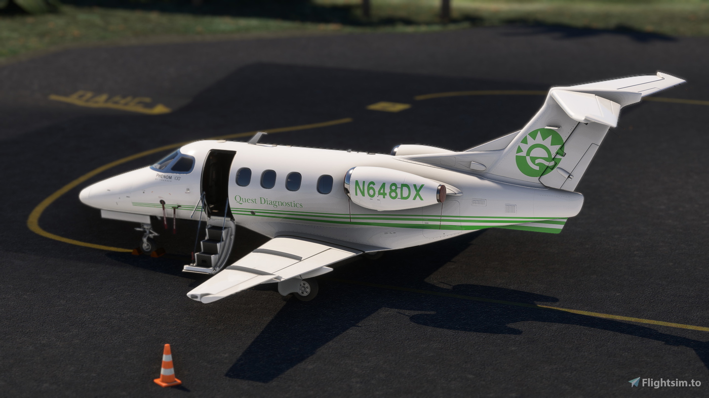 Cockspur Phenom 100 Quest Diagnostics (N288DX) for Microsoft Flight ...