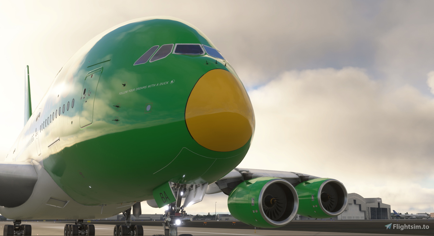 Coin Coin Airlines [F-ACBA] FBW A380X Clean and Dirty for Microsoft ...