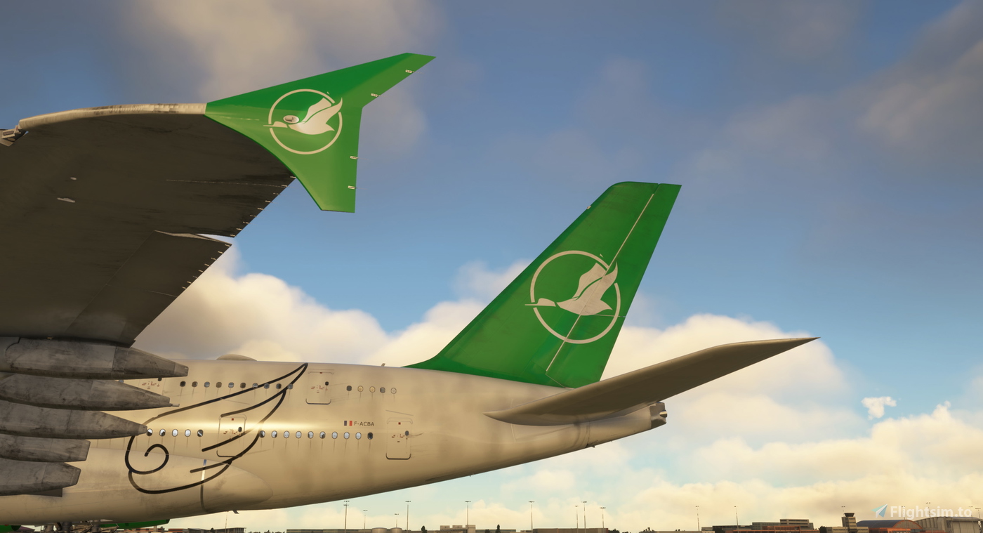 Coin Coin Airlines [F-ACBA] FBW A380X Clean and Dirty for Microsoft ...