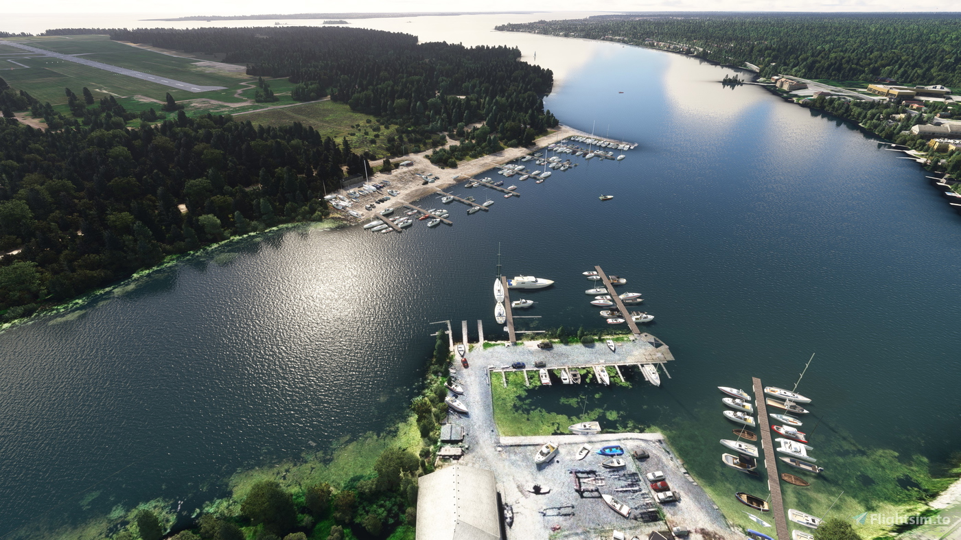 Collins Bay Marina + CFSS CYGK fixes for Microsoft Flight Simulator | MSFS