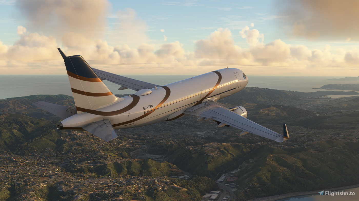 Comlux Malta 9H-TBN - Fenix A319 SL para Microsoft Flight Simulator | MSFS