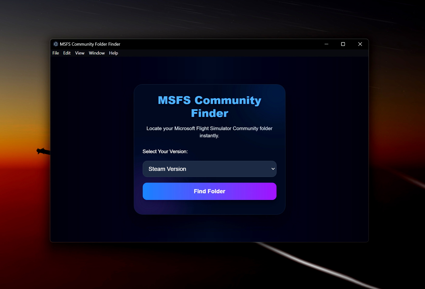Threads - Community Folder Finder for Microsoft Flight Simulator | MSFS