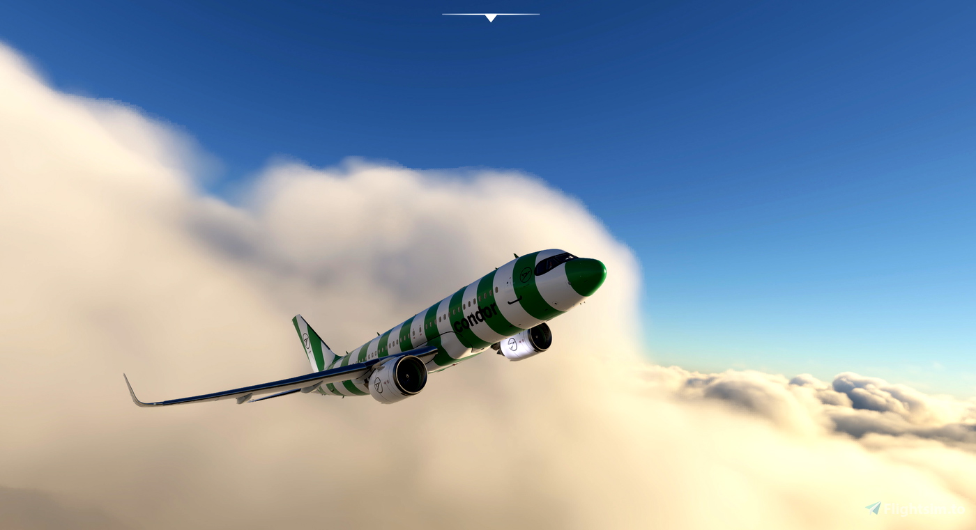 Threads - [A32NX] Condor A320Neo, green with cockpit mask for Microsoft ...