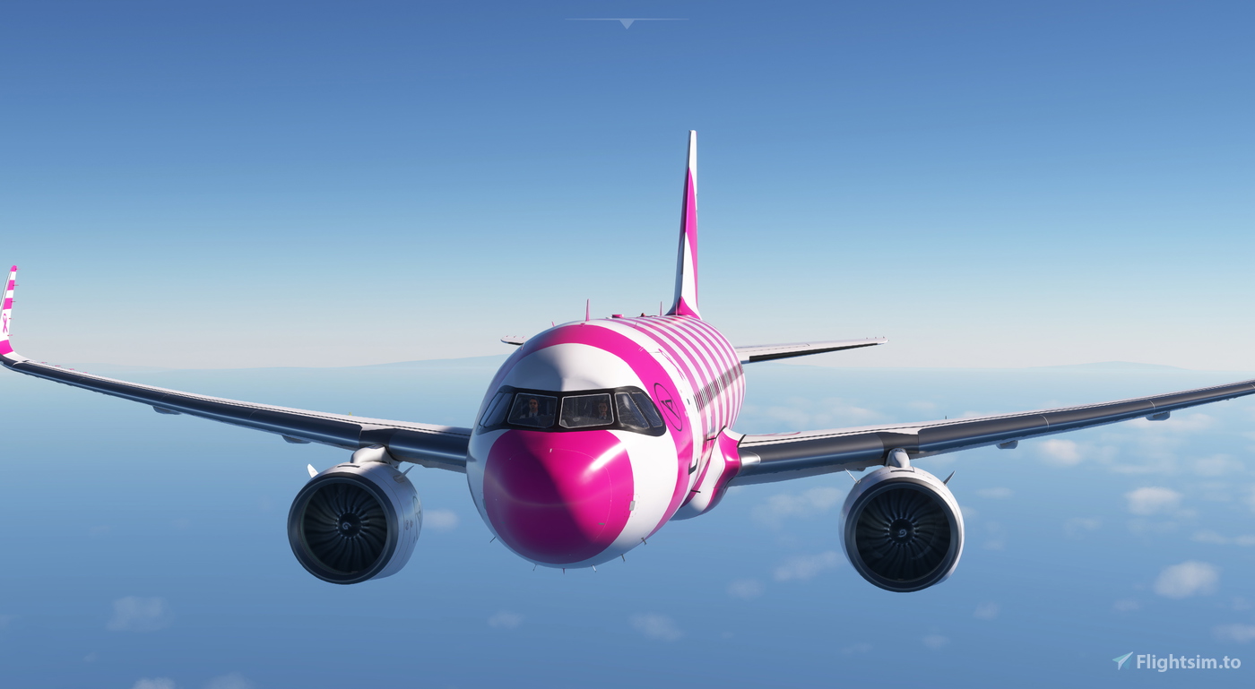[A32NX] Condor A320Neo Pink D-AICS for Microsoft Flight Simulator | MSFS