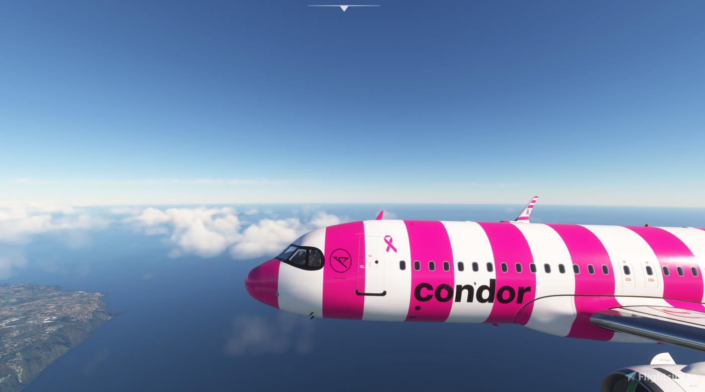 [A32NX] Condor A320Neo Pink D-AICS for Microsoft Flight Simulator | MSFS