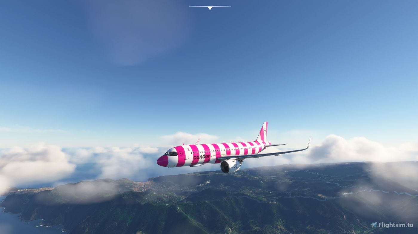 [A32NX] Condor A320Neo Pink D-AICS for Microsoft Flight Simulator | MSFS