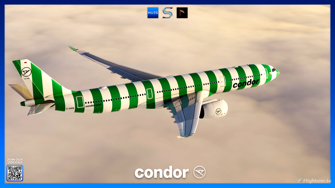 Threads - Condor Airlines Livery Pack | Headwind A330 NEO | 8K & 4K 对于 ...