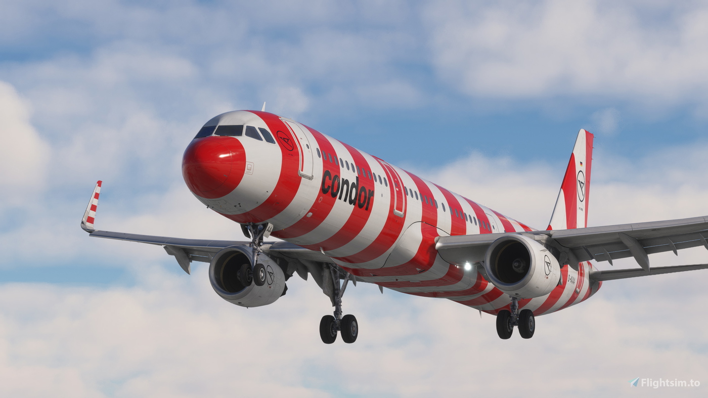Condor (D-AIAA, "Passion") - Fenix A321 for Microsoft Flight Simulator ...