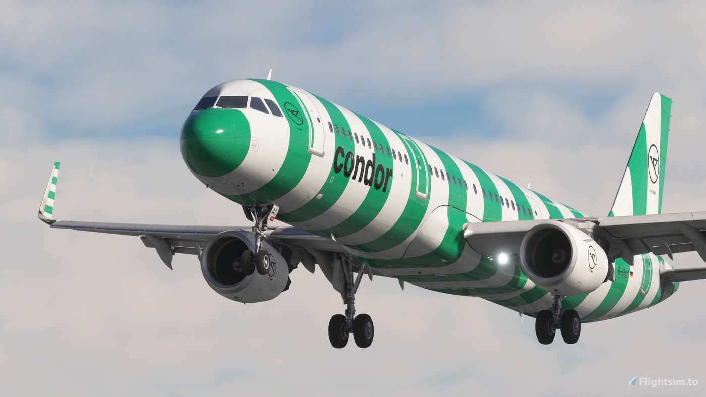 Condor (D-AIAC, "Condor Island") - Fenix A321 for Microsoft Flight ...
