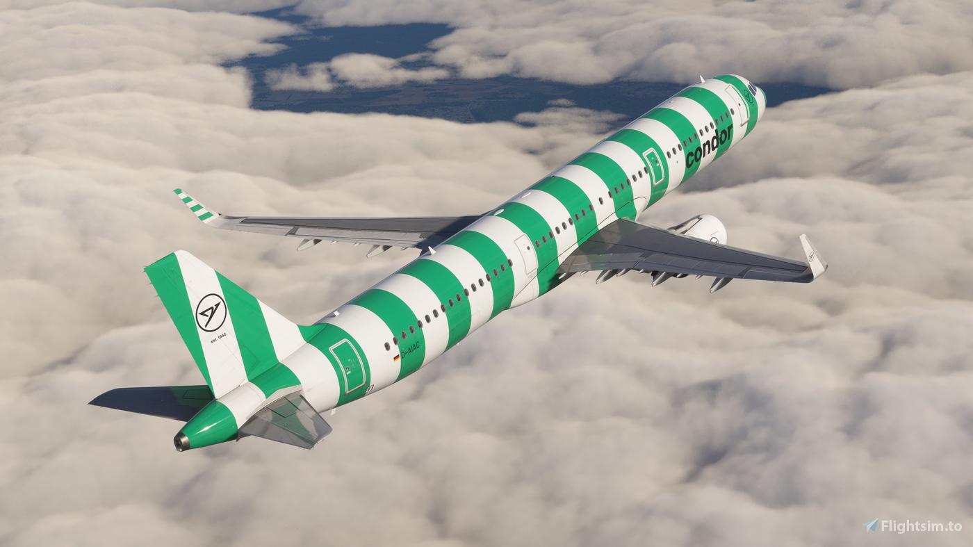 Condor (D-AIAC, "Condor Island") - Fenix A321 for Microsoft Flight ...