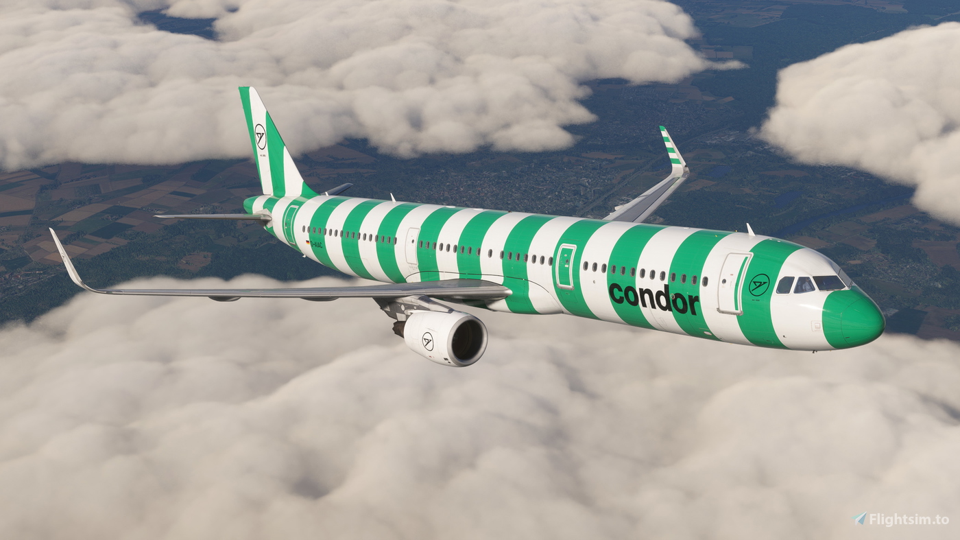 Condor (D-AIAC, "Condor Island") - Fenix A321 for Microsoft Flight ...