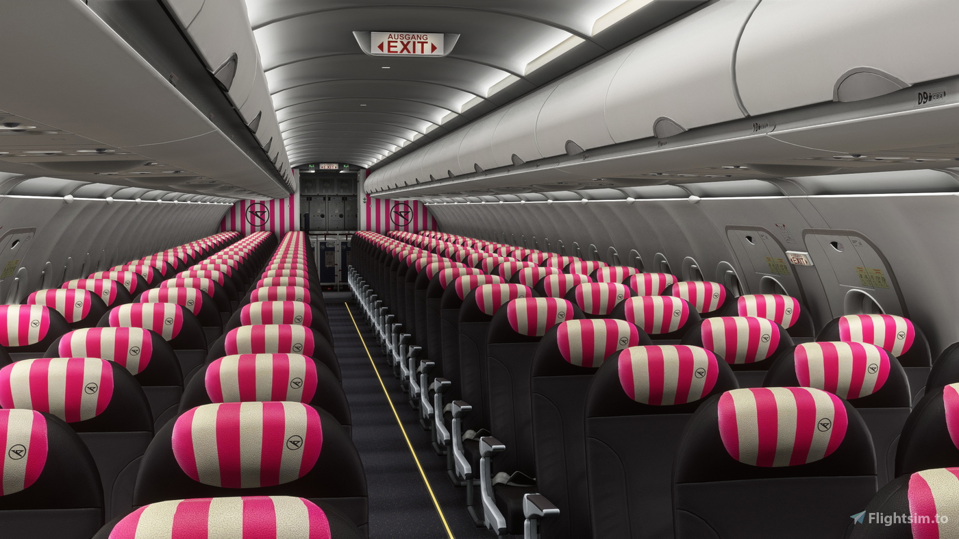 Condor [D-AICS] w/Cabin Fenixsim A320 [8K+4K] V2 für Microsoft Flight ...