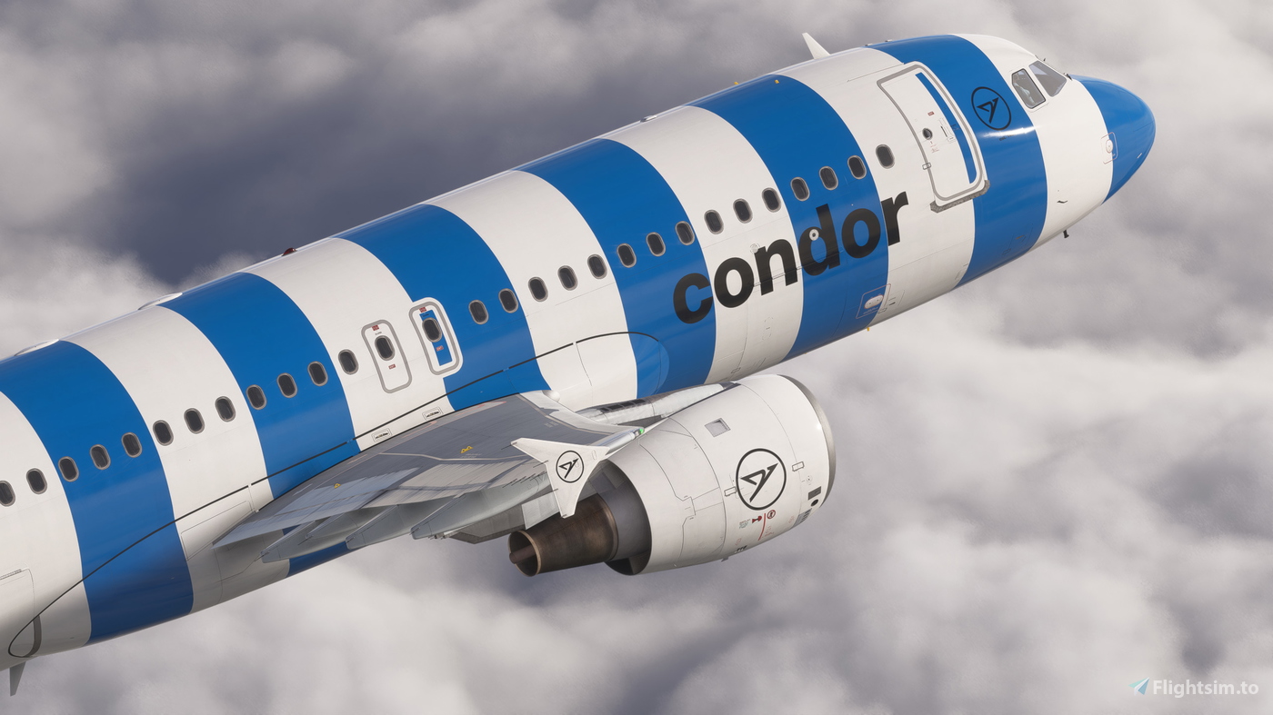 Condor [Pack] w/Cabin Fenixsim A320 [8K+4K] V2 for Microsoft Flight ...