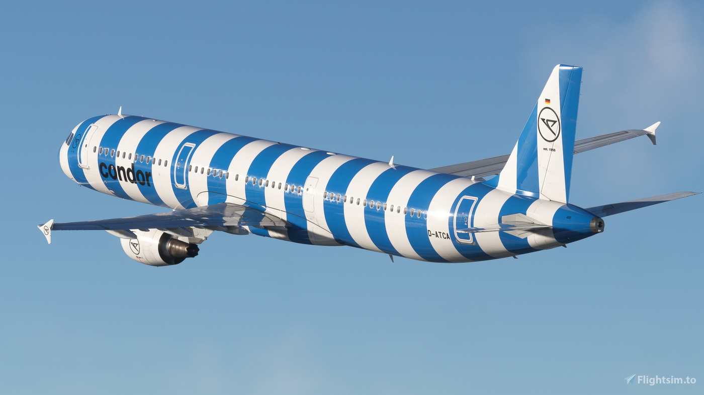 Condor [D-ATCA] w/Cabin Fenixsim A321 [8K+4K] für Microsoft Flight ...