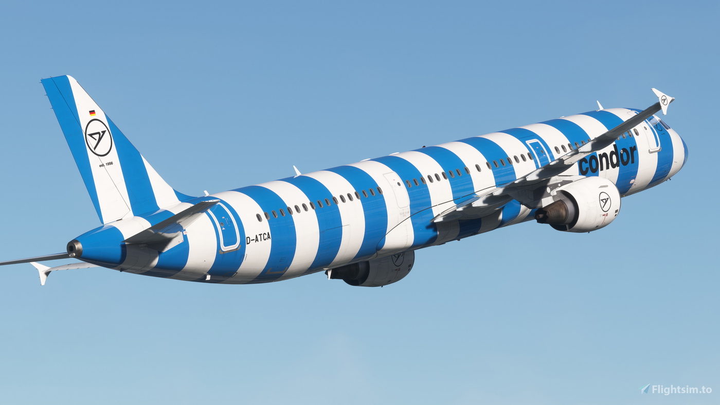 Condor [D-ATCA] w/Cabin Fenixsim A321 [8K+4K] für Microsoft Flight ...