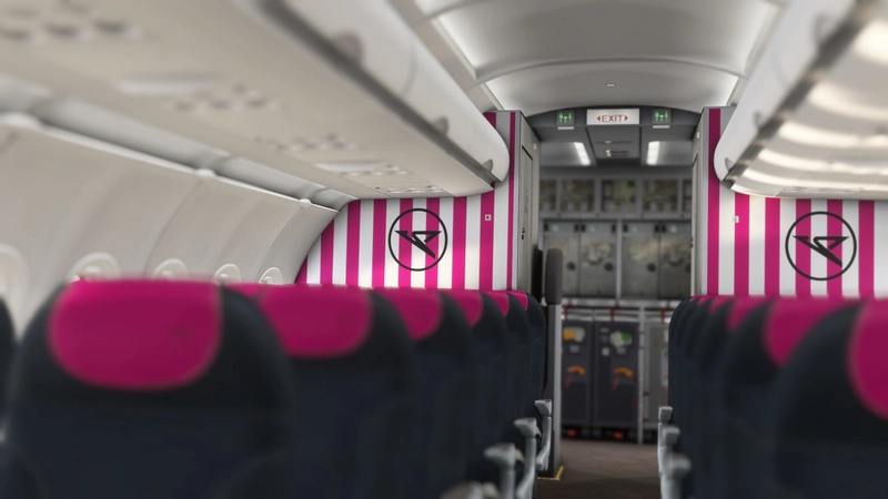 BFU READY! Condor Flugdienst D-AICS PINK EDITION 8K + 4K w/ Cabin FENIX ...