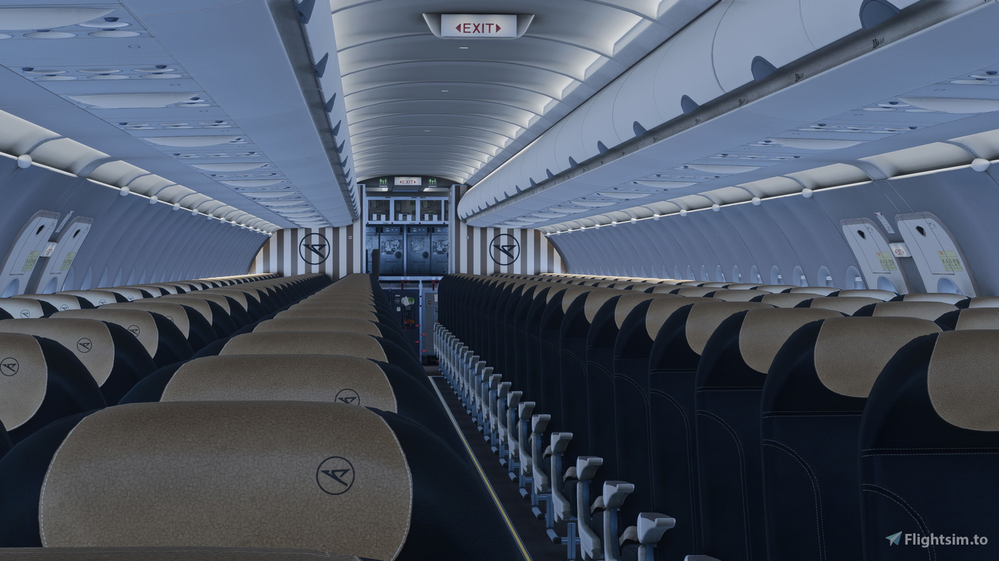 Condor Flugdienst D-AICT 8K + 4K w/ custom Cabin FENIX A320SL - Ultra ...