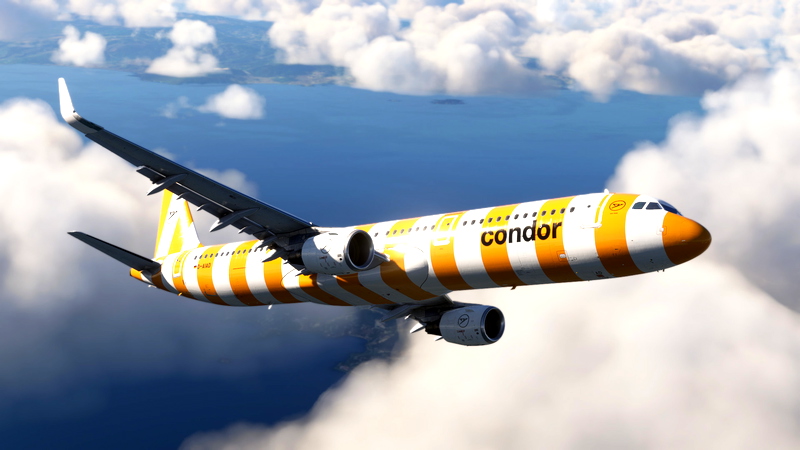 Condor Flugdienst Full Sharklet Fleetpack FENIX A321-SL 8K + 4K w ...