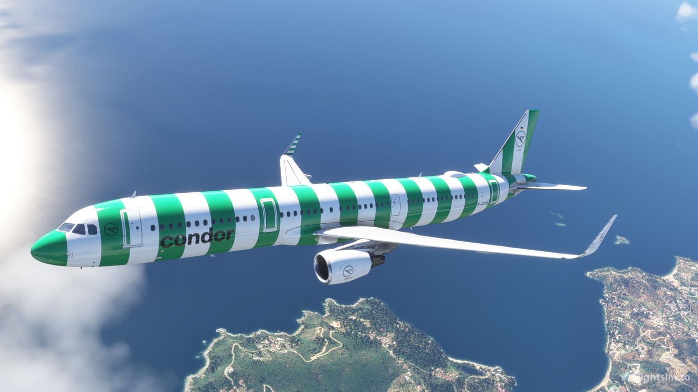 BFU READY! Condor Flugdienst Fleetpack FENIX A321-SL 8K + 4K w/ custom Cabins | Ultra Realism ...
