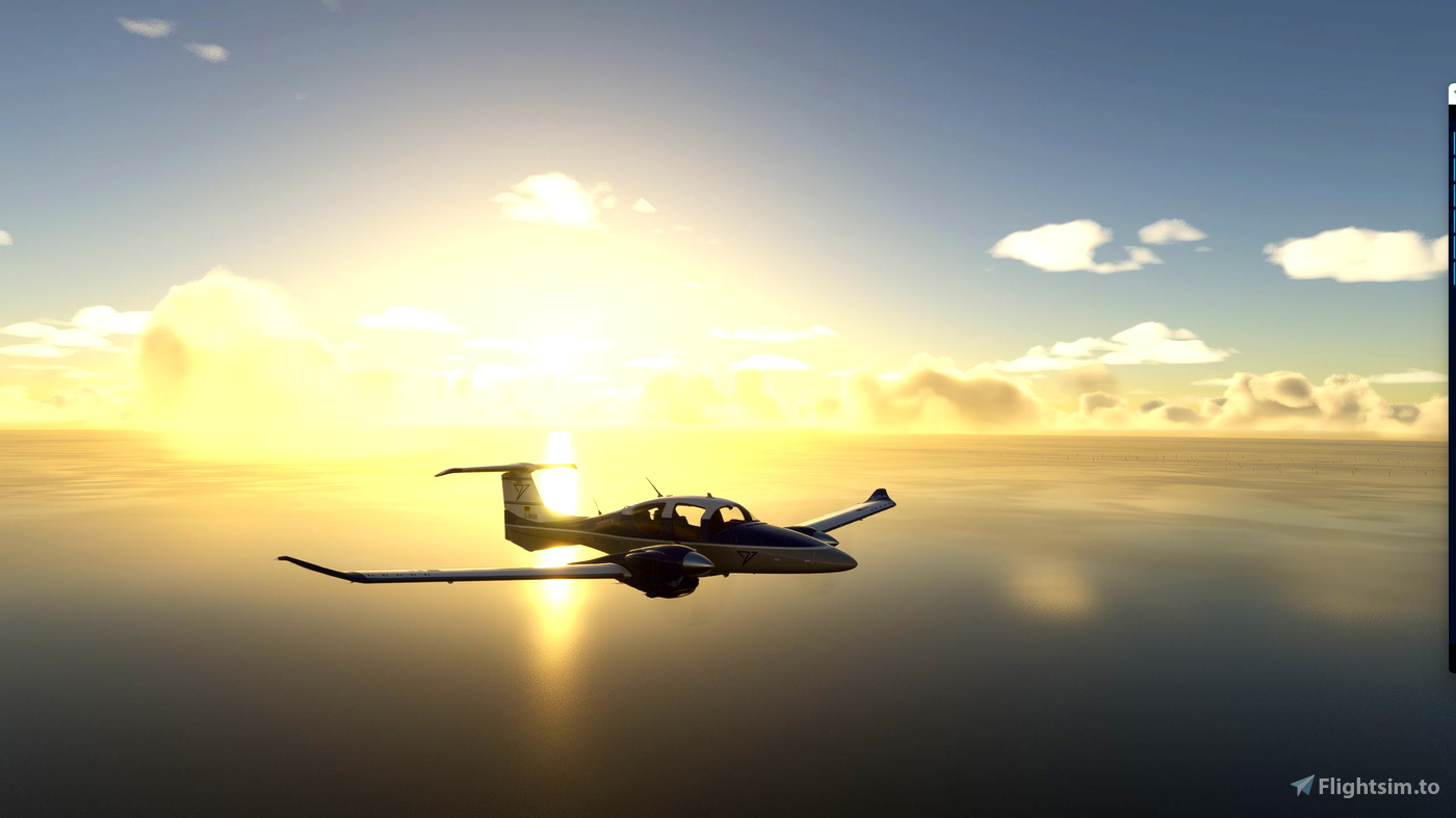 Condor Retro Livery for the Diamond DA62 mod of MrTommymxr 对于 Microsoft ...