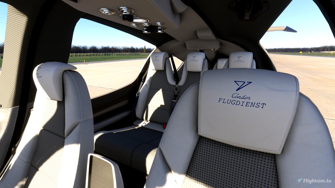 Condor Retro Livery for the Diamond DA62 mod of MrTommymxr のために Microsoft Flight Simulator | Feed