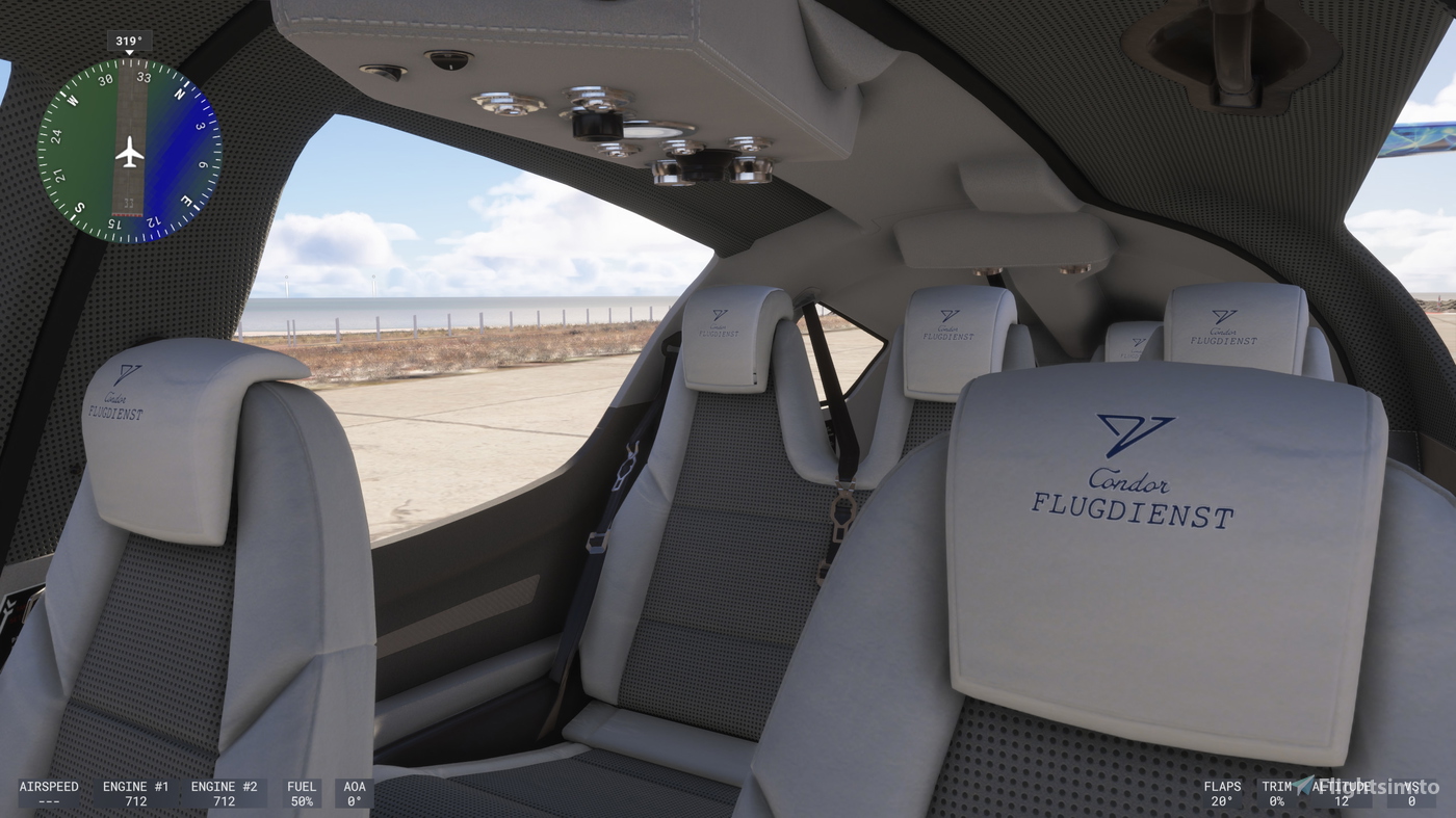 Condor Retro Livery from the 60s for the Diamond DA62 mod of MrTommymxr ...