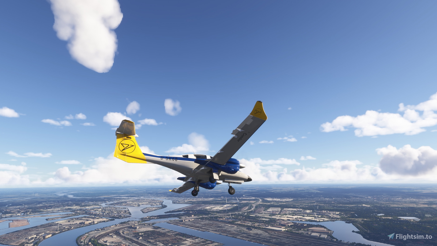 Condor Retro Livery from the 70s for the Diamond DA62 mod of MrTommymxr ...