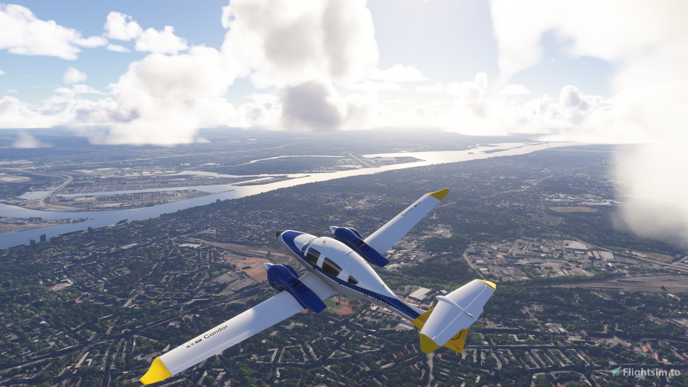 Condor Retro Livery from the 70s for the Diamond DA62 mod of MrTommymxr ...