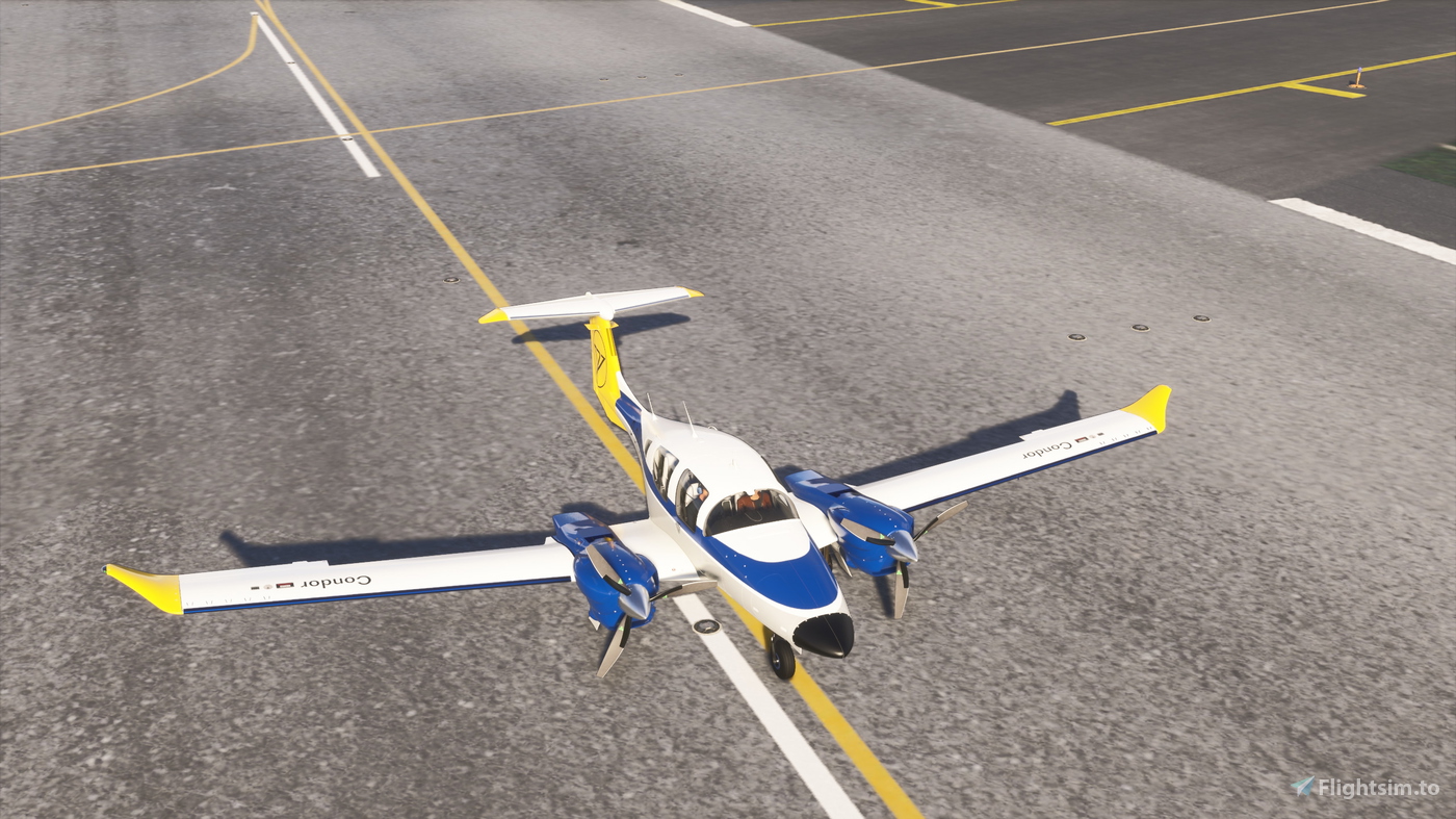 Condor Retro Livery from the 70s for the Diamond DA62 mod of MrTommymxr ...