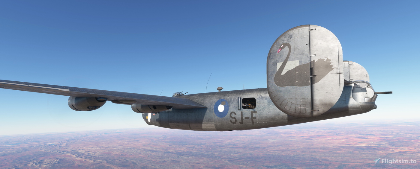 Consolidated B-24 Liberator RAAF A72-152 SJ-F "She's Aces" for ...