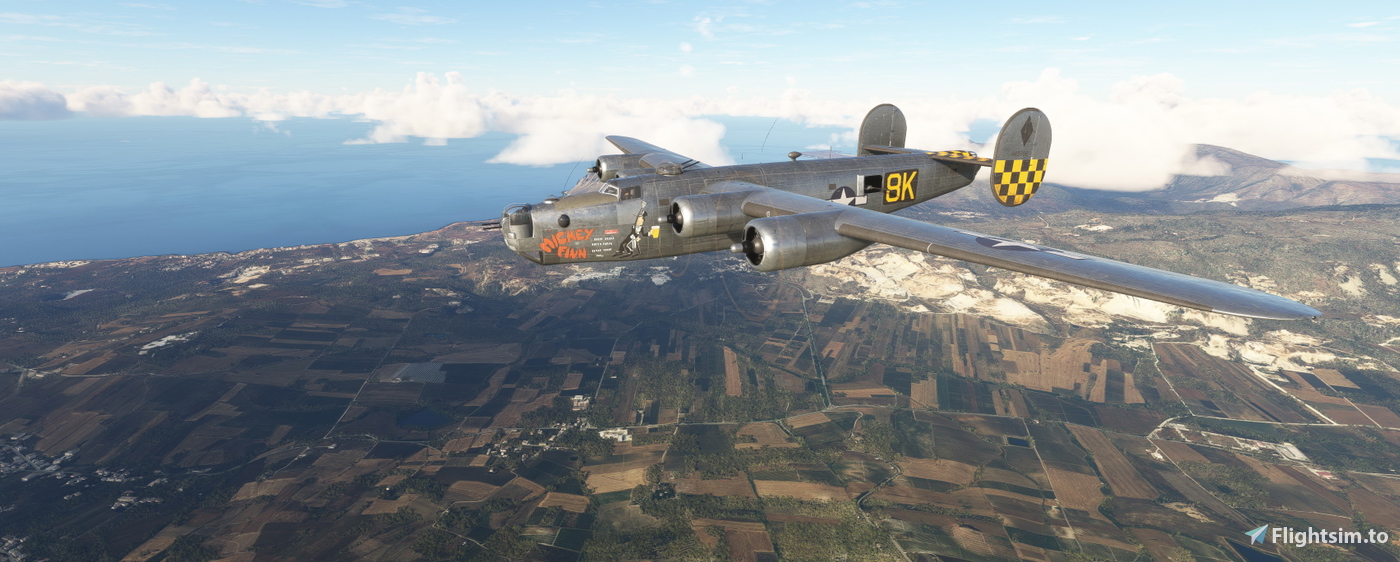 Consolidated B-24 Liberator 459th BG "MIckey Finn" for Microsoft Flight ...